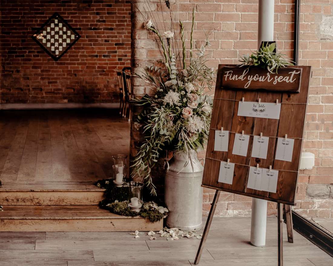 Wedding Portrait Table Plan • Little Wootton