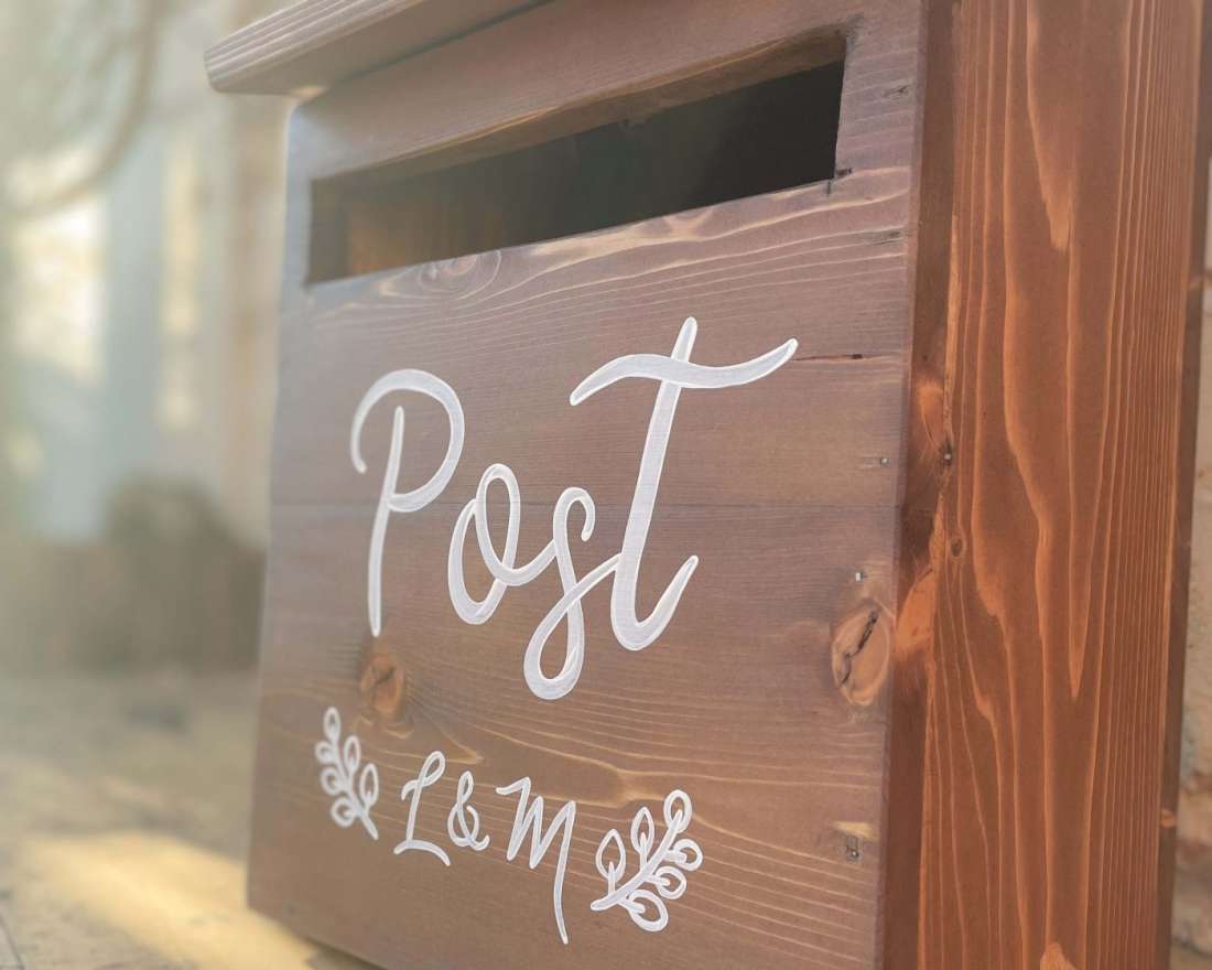 Wedding Post Box • Little Wootton
