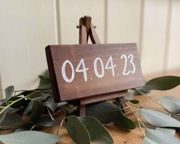 Wooden Table Names • Little Wootton